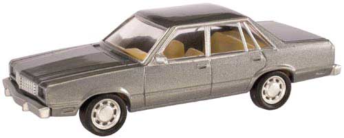 Atlas 30000008 HO Scale Ford Fairmont Sedan Silver Metallic — White ...