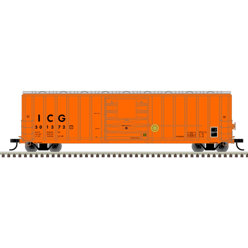 Atlas Master 20006993 HO Scale 50' Berwick Boxcar Illinois Central Gul — White Rose Hobbies