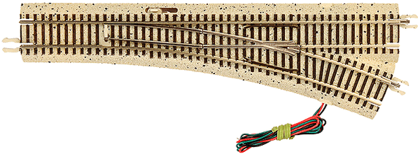 Atlas 2431 N Scale Code 65 12.5" True-Track Right Hand Remote Turnout ...