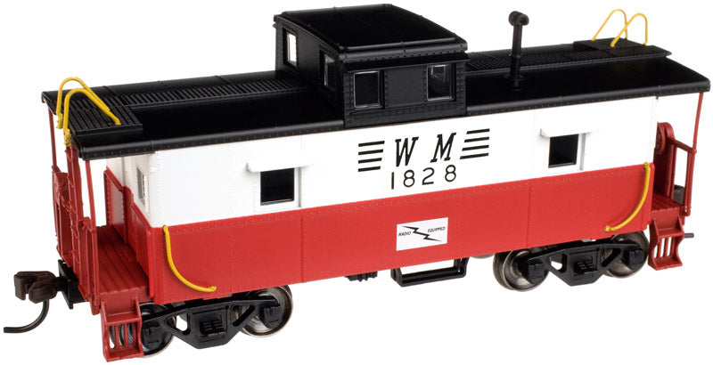 Atlas Trainman 20002428 HO Scale Center Cupola Steel Caboose Western M ...