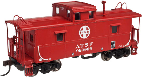 Atlas Trainman 20003013 HO Scale Center Cupola Steel Caboose Santa Fe — White Rose Hobbies