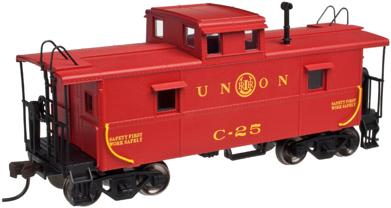 Atlas Trainman 20003030 HO Scale Center Cupola Steel Caboose Union Rai ...