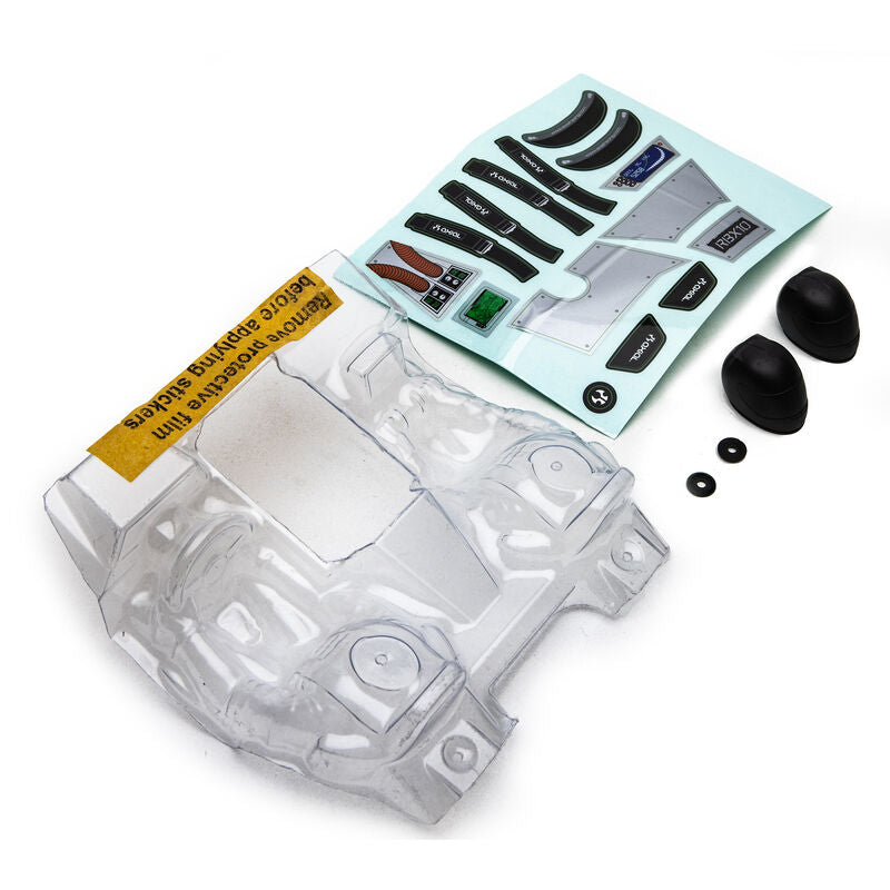 Axial 230033 RBX10 Ryft Clear Interior Set — White Rose Hobbies