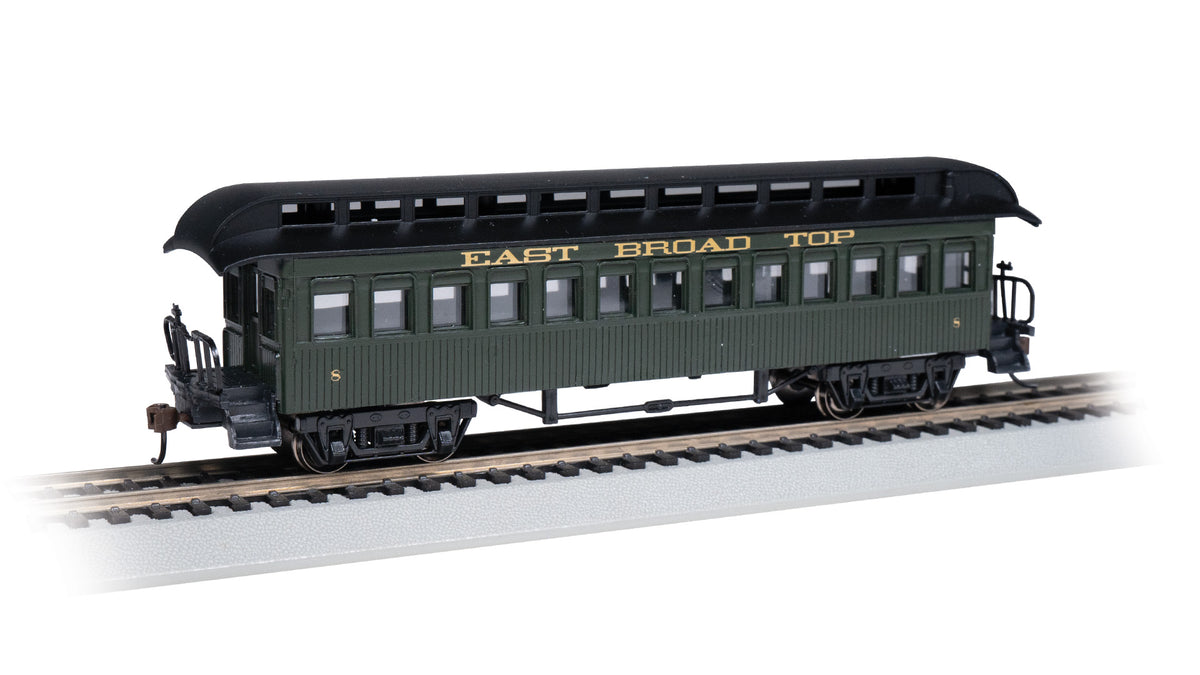 Bachmann 15108 HO Scale Wood Old Time Coach Car East Broad Top EBT ...