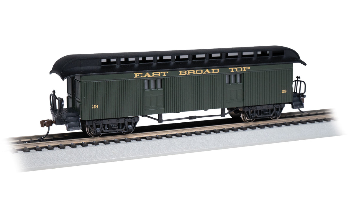 Bachmann 15308 HO Scale Wood Old Time Baggage Car East Broad Top EBT ...