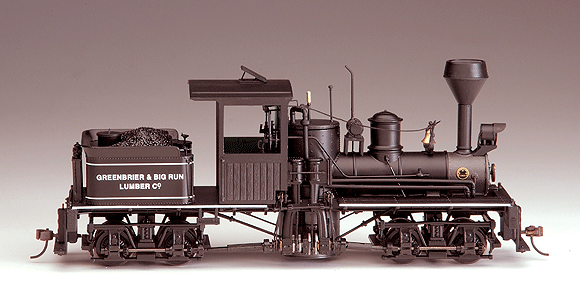 Bachmann 25657 On30 Scale Two Truck Shay Steam Loco Greenbrier & Big R ...