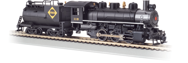 Bachmann 50735 HO Scale USRA 0-6-0 Steam Locomotive Erie 119 - NOS ...
