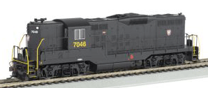 Bachmann 62802 HO Scale EMD GP9 Diesel Pennsylvania PRR 7046 with DCC ...