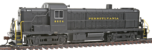 Bachmann 64205 HO Scale ALCo RS-3 Diesel Pennsylvania PRR 8604 with DC ...