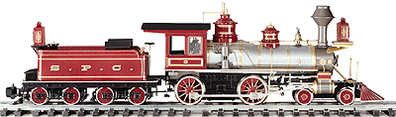 Bachmann Spectrum 81397 G Scale Narrow Gauge 4-4-0 Steam Locomotive So ...
