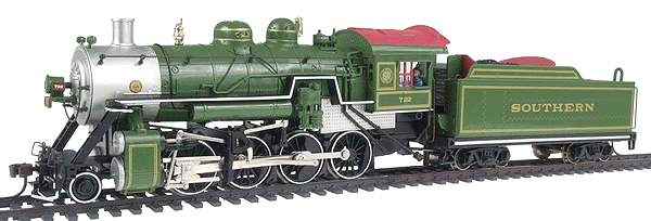 Bachmann Spectrum 83603 HO Scale 2-8-0 Steam Locomotive Southern 722 w ...
