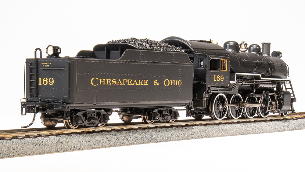 BLI 7329 HO Scale 2-8-0 Consolidation Steam Loco Chesapeake & Ohio C&O ...