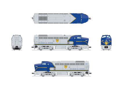 BLI 8292 HO Scale Baldwin RF-16 Sharknose Diesel Delaware & Hudson D&H ...
