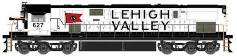 Bowser 24722 HO ALCo C628 Diesel Lehigh Valley "Snow Bird" LV 641 DCC ...