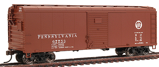 Bowser 40221 HO Scale 40' X31 Round Roof Boxcar "Circle Keystone" Penn ...
