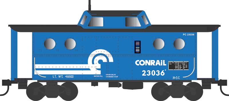 Bowser 43379 HO Scale N5c Caboose Cabin Conrail CR 23036 — White Rose ...