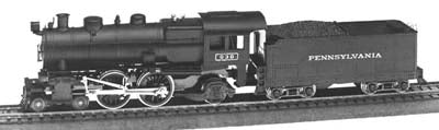 Bowser 500600 HO Scale Assembled E6 Atlantic 4-4-2 Steam Loco PRR 1211 ...