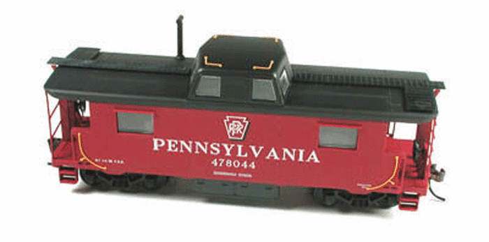 Bowser 56307 HO Scale PRR N8 Caboose Cabin Kit "Cheasapeake" Pennsylva ...