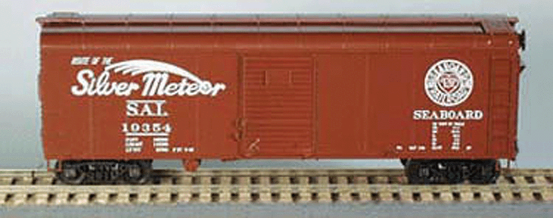 Bowser 56856 HO Scale 40' Round Roof Boxcar Kit Seaboard Air Line SAL — White Rose Hobbies