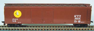 Bowser/English's 3-1713 HO Scale 50' Double Door Boxcar Kit New York C ...