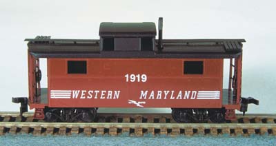 Bowser/English's 3-3003 HO Scale Steel Caboose Western Maryland "Speed ...