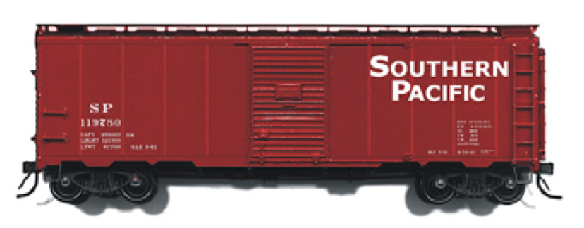 Branchline Trains 9015 HO Scale 40' AAR Boxcar Kit Southern Pacific SP ...