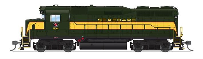 Broadway Limited BLI 7576 HO Scale EMD GP30 Seaboard Air Line SAL 504 — White Rose Hobbies