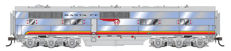 Broadway Limited Imports 4536 HO Scale E1 Santa Fe ATSF #2A Paragon3 ...