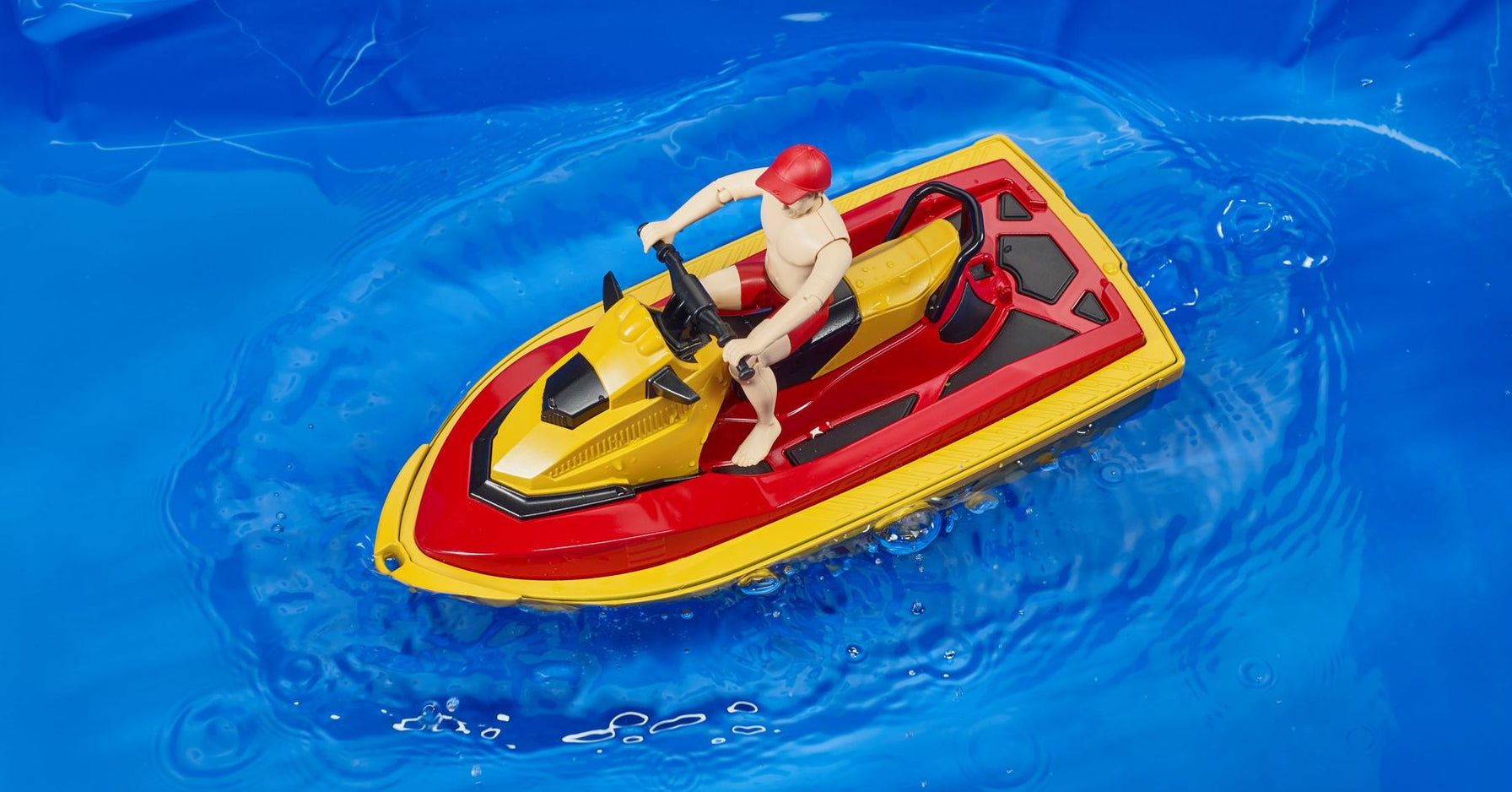 Bruder 62780 Bworld Lifeguard Station Playset with ATV Quad and Jet Sk ...