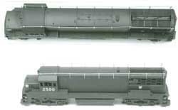 Cal Scale Superdetail 410 HO Scale PRR Induction Phone Antenna Support ...