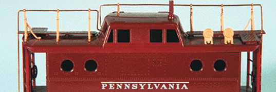 Cal Scale Superdetail 455 HO Scale PRR Caboose Antenna Supports for N5 ...
