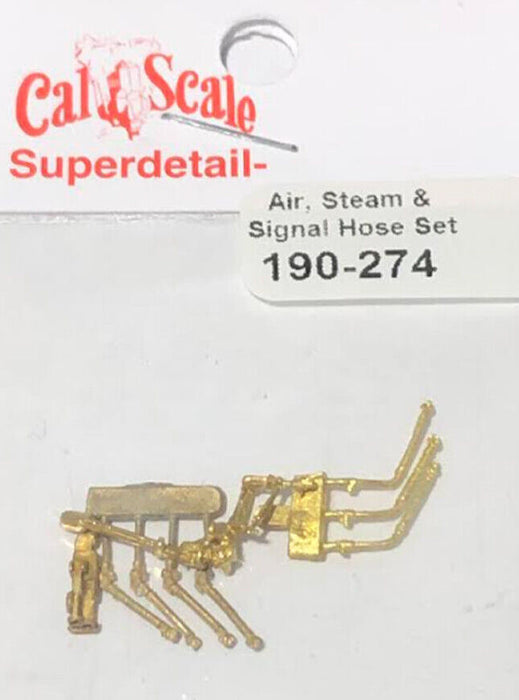 Cal Scale Superdetail AH-274 HO Scale Passenger Air, Signal, Steam Lin ...