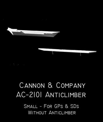 Cannon & Company 2101 HO Scale Anticlimber EMD Small (4-Pack) — White ...
