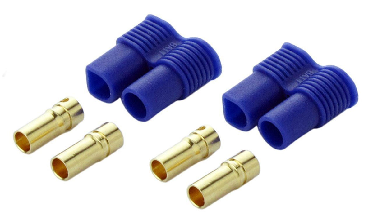 Common Sense RC EC3-2PKF EC3 Female Connectors 2 Pack — White Rose Hobbies
