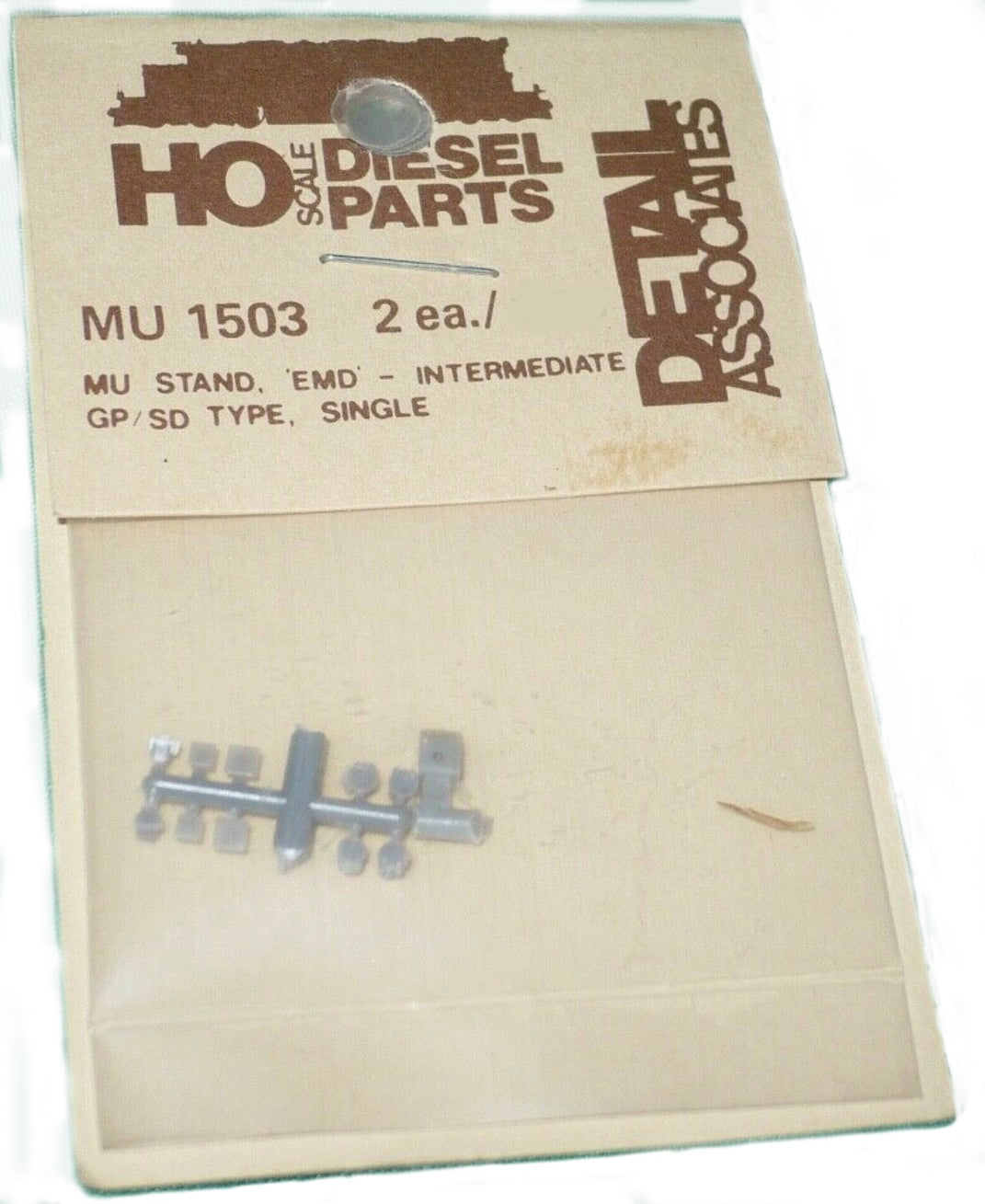 NEED PICTURE --- Detail Associates MU-1503 HO Scale MU Stands for GP/SD ...