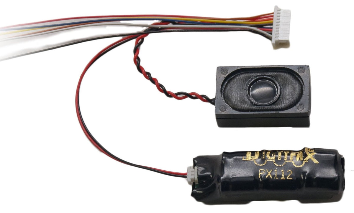 Digitrax PX112-10 Power Extender with Speaker for 6 Series 10 Pin Deco ...