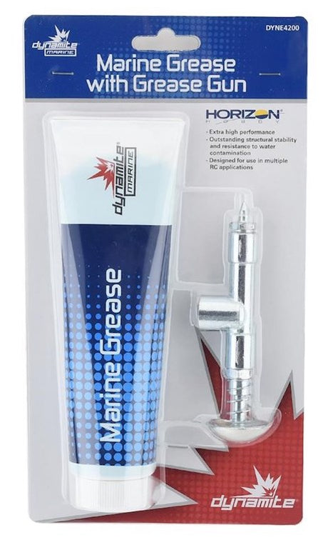 Dynamite E4200 Grease Gun with Marine Grease 5oz — White Rose Hobbies