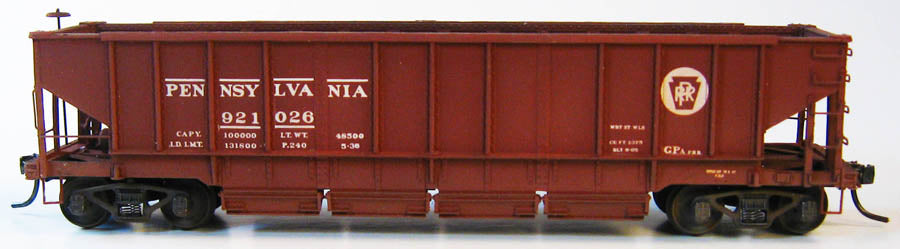 Funaro & Camerlengo 8272 HO Scale GPA Hopper Car Kit Pennsylvania PRR ...