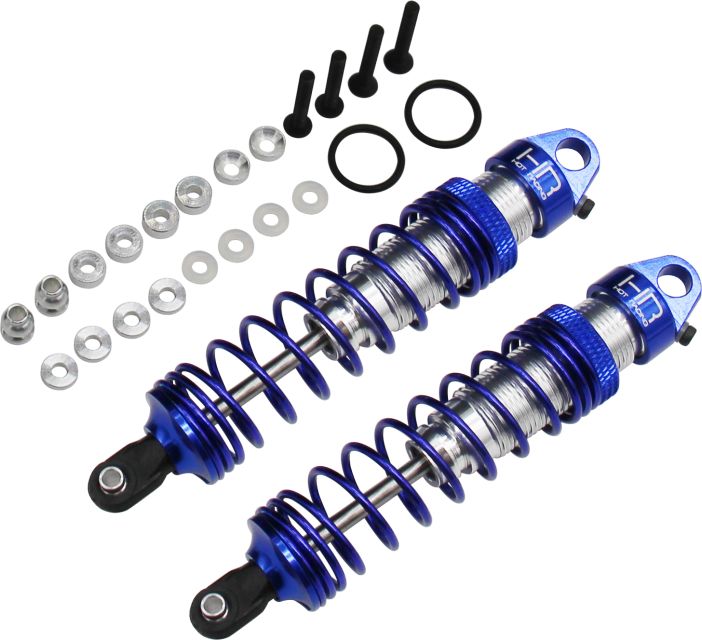 Hot Racing HRATD8100X06 Aluminum 100mm Heavy Duty Big Bore Shocks 2 Pa ...
