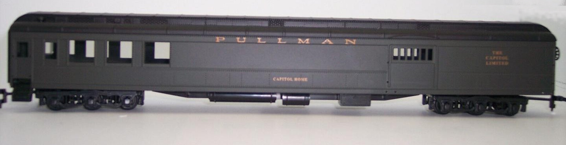 IHC 49042 HO Scale Heavyweight Combine "Capitol Home" B&O - NOS — White ...