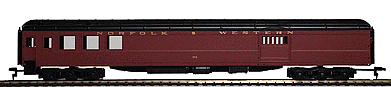 IHC 49512 HO Scale Heavyweight Combine Norfolk & Western N&W 356 - NOS ...