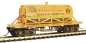 IHC 8264 HO Scale Old Time Wooden Tank Car Kit Pennsylvania PRR 83410 ...