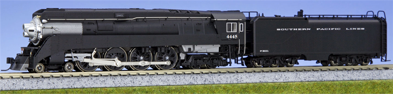 KATO 126-0309LS N Scale Southern Pacific 4-8-4 GS4 Steam Loco SP 4445 ...