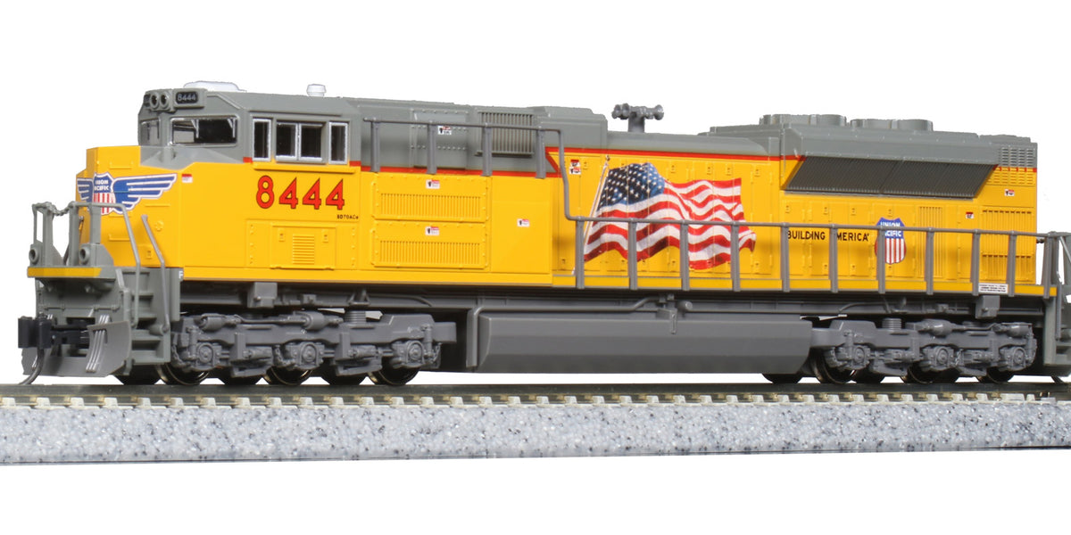 Kato 176-8404DCC N Scale EMD SD70ACe Union Pacific "Flag" UP 8444 with ...