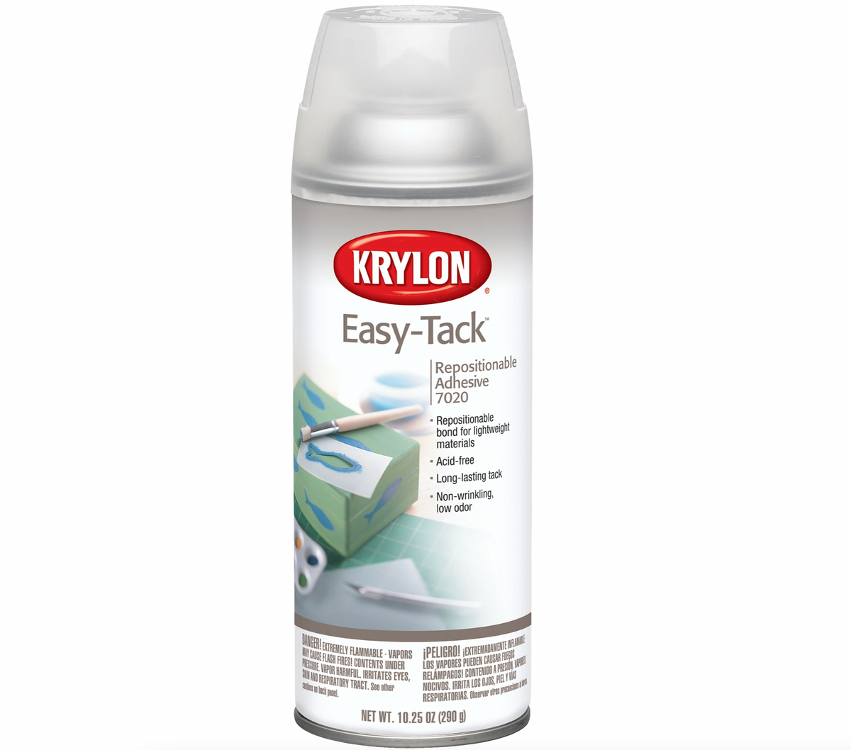 Krylon 7020 10.25oz Easy Tack Spray Adhesive — White Rose Hobbies