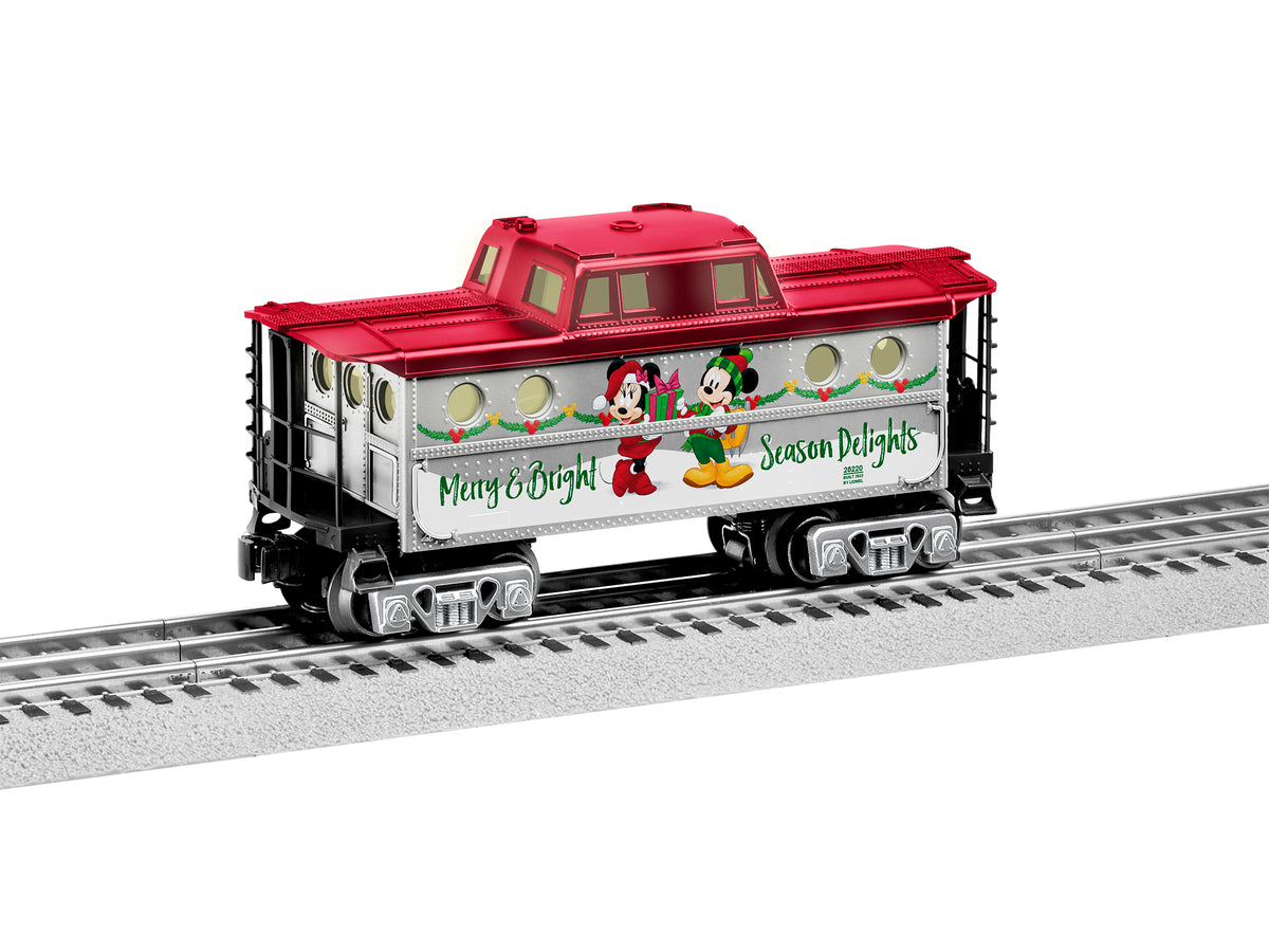 Lionel 2228220 O Gauge Mickey & Friends Caboose — White Rose Hobbies