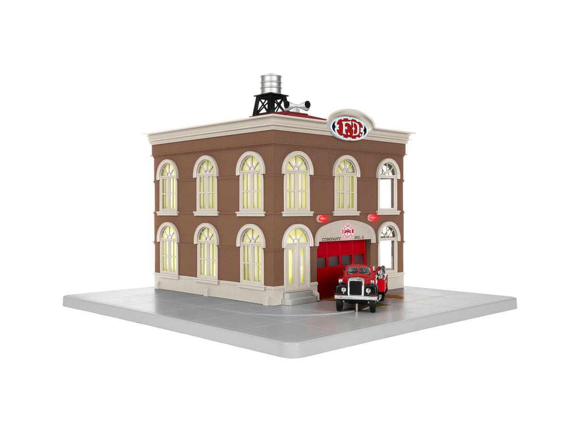 Lionel 2229150 O Gauge Fire Station — White Rose Hobbies