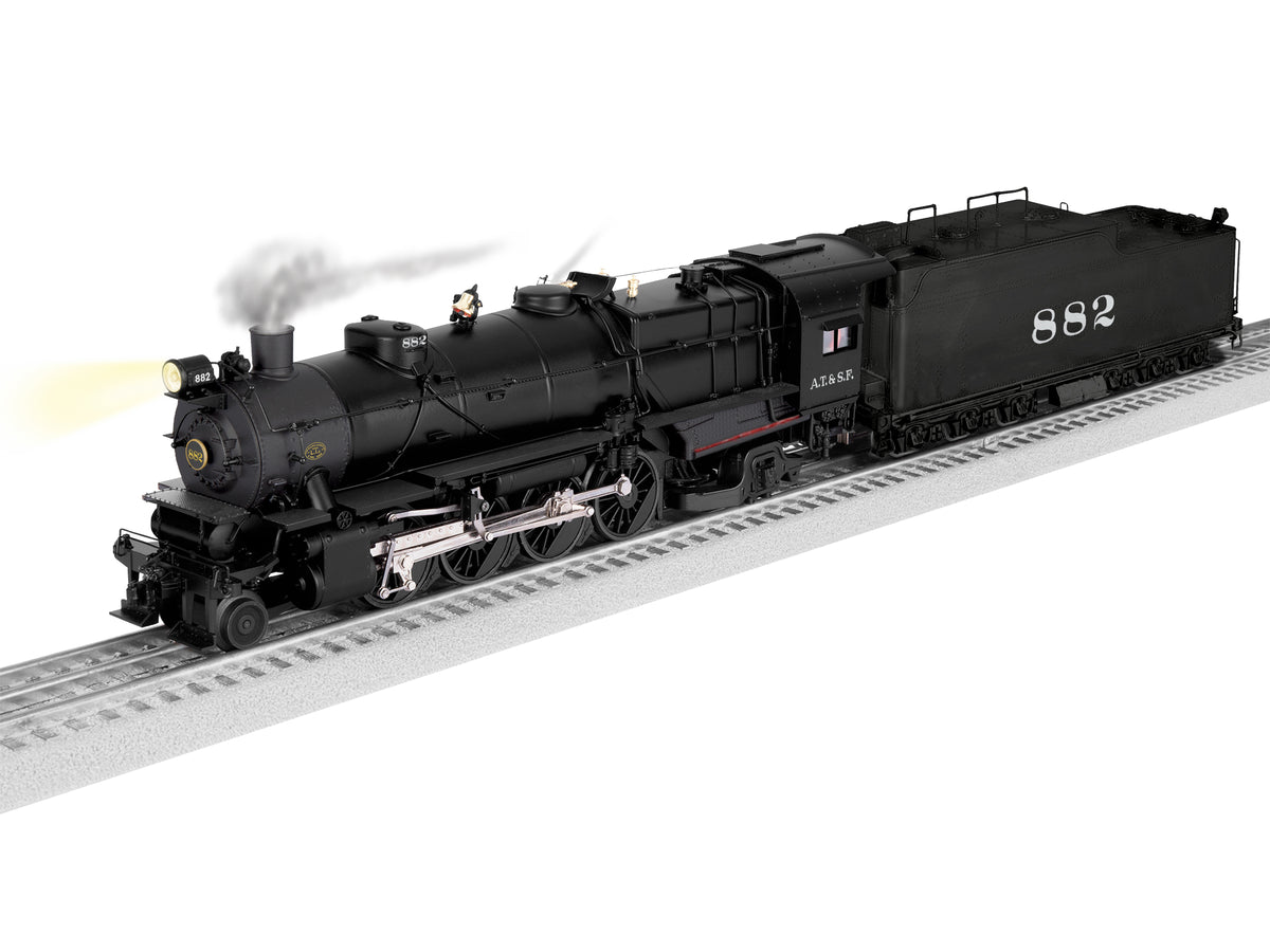 Lionel 2331040 O Scale LEGACY 2-8-2 L1 Mikado Santa Fe ATSF 882 BTO — White Rose Hobbies