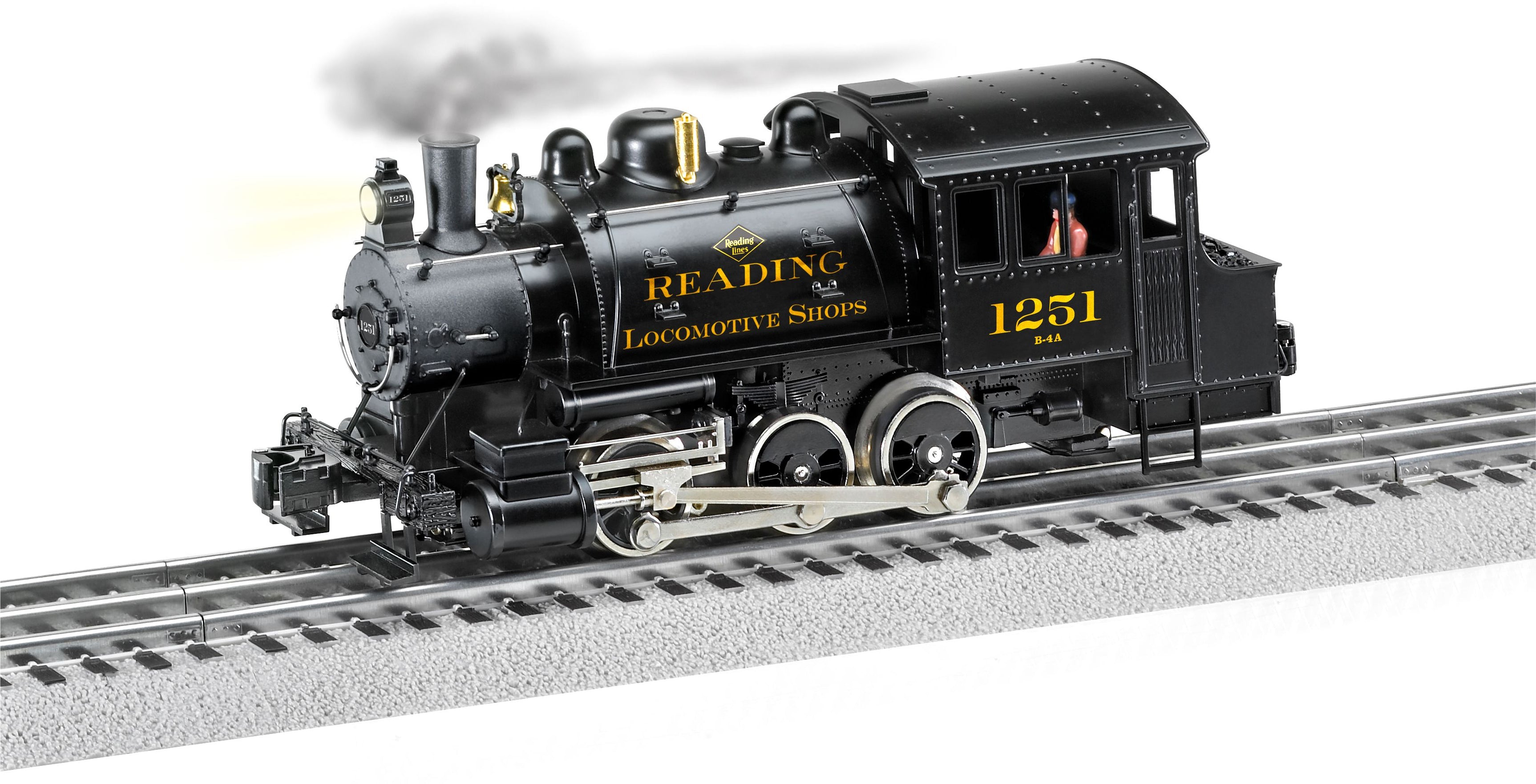 Lionel 2332010 O Gauge Lionchief Plus 2.0 0-6-0T Steam Loco Reading RD ...