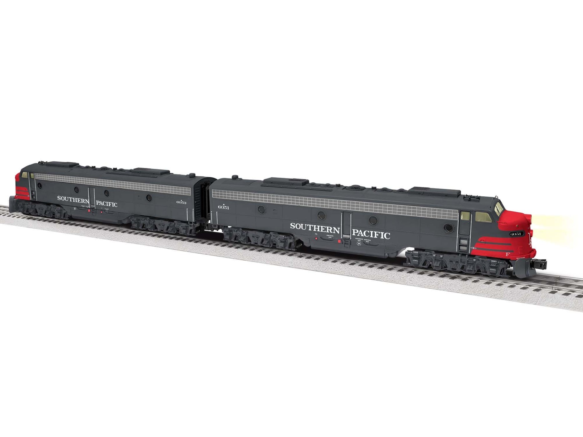 Lionel 2333360 O Scale Legacy EMD E8 AA Set Southern Pacific SP 6051-6 ...